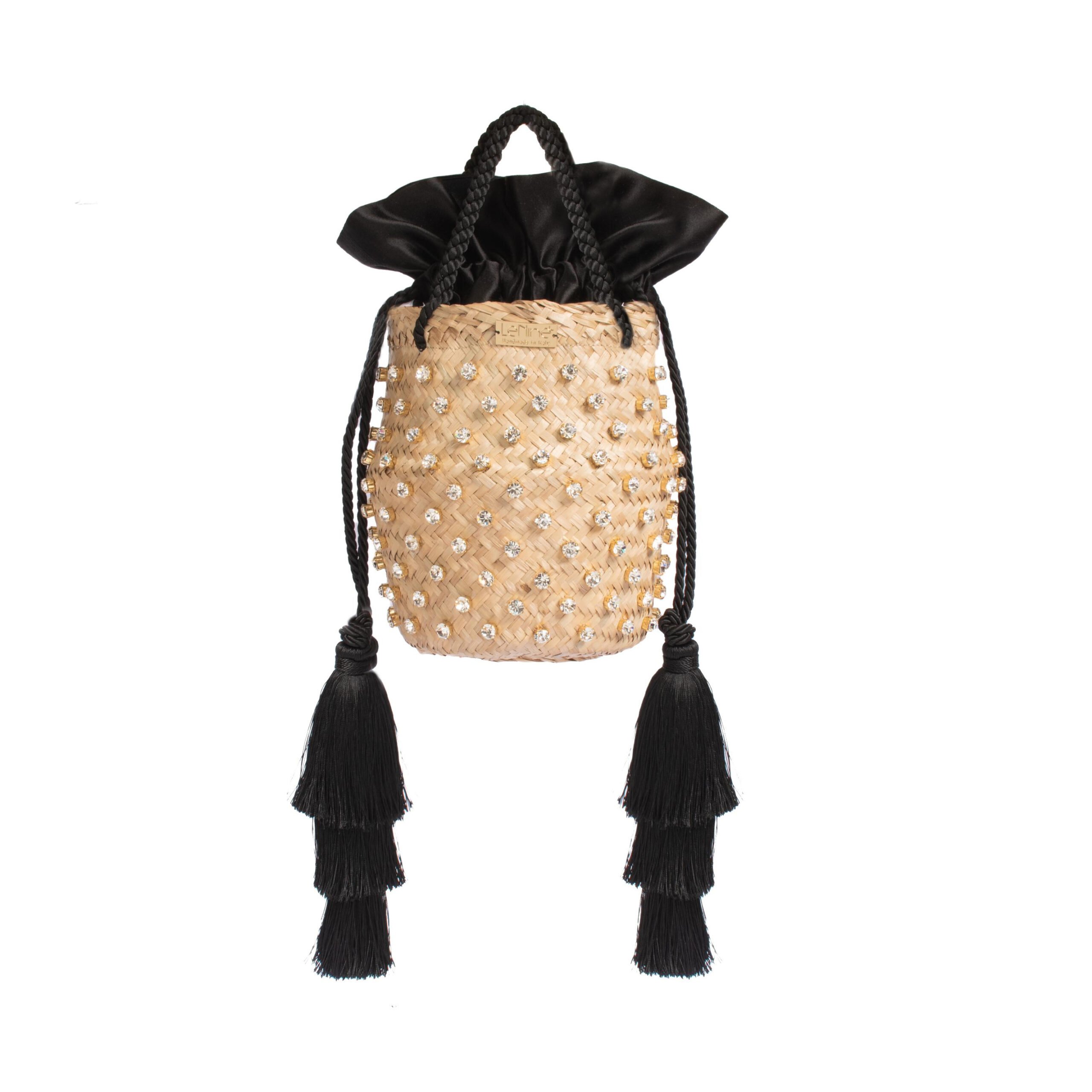 Carol Crystal Black Silk – Le ninè